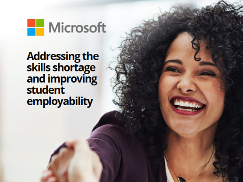 How Microsoft supports higher education to address skills shortages and ...