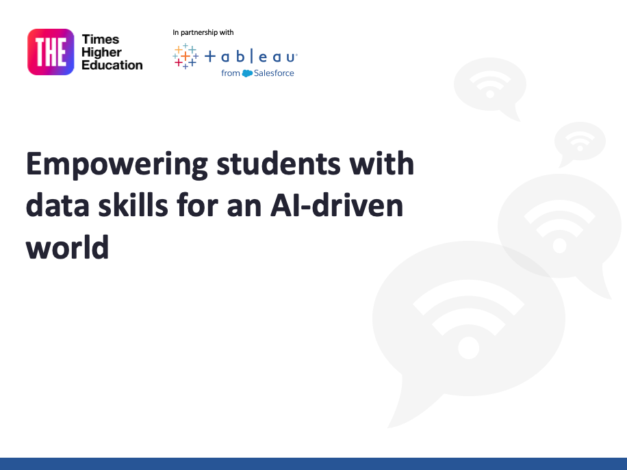 Equipping students with data skills to navigate an AI-driven world ...